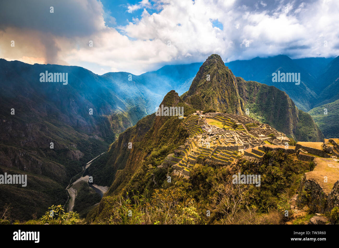 Machu Picchu, UNESCO World Heritage Site Stock Photo - Alamy
