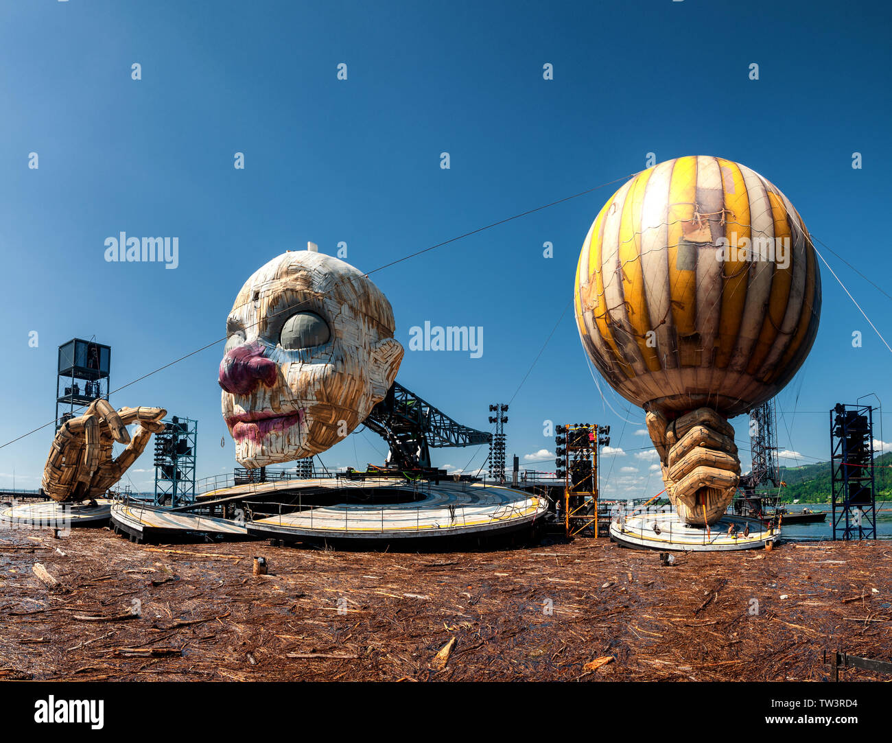 Bregenz festival stage hi-res stock photography and images - Alamy