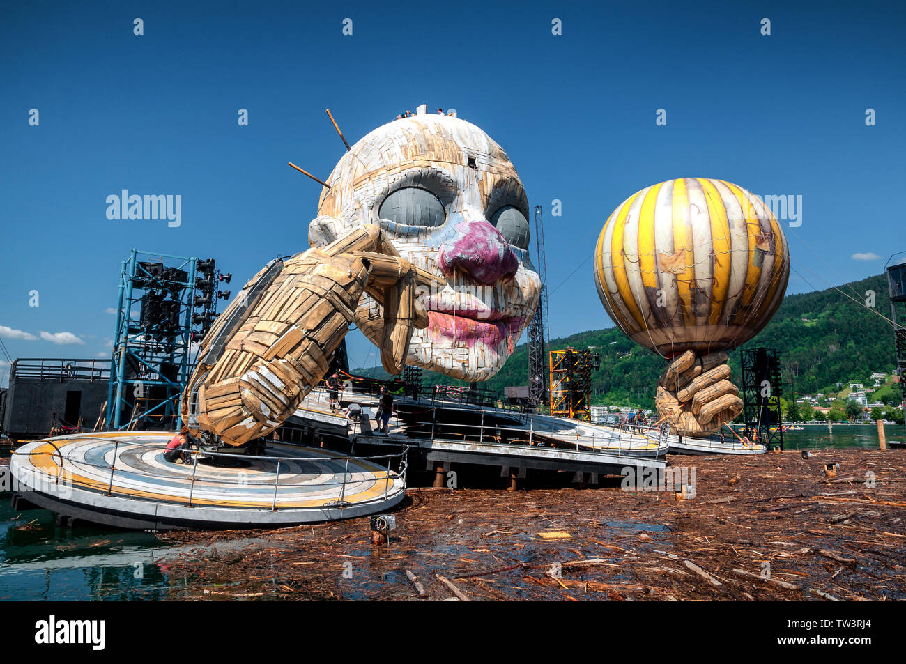 Bregenz festival stage hi-res stock photography and images - Alamy