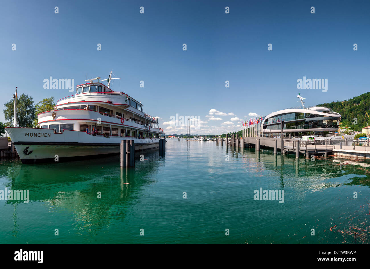 The most modern ship on Lake Constance the Sun Queen, a charter and ...