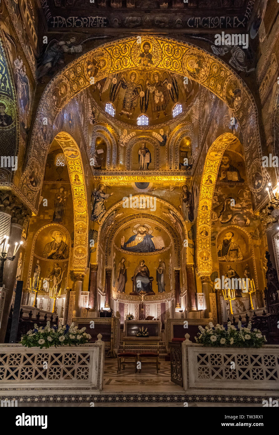 Cappella palatina royal palatine hi-res stock photography and images ...