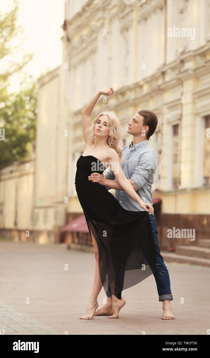 Street dancing ballerina in hi-res stock photography and images - Alamy