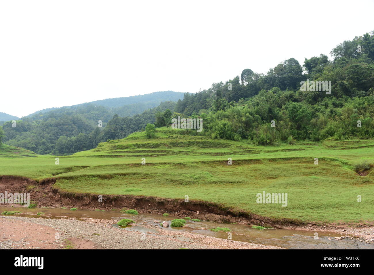 Mountain prairie rivers Stock Photo - Alamy