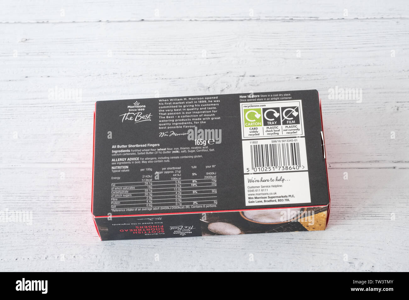 Morrisons food packaging hi-res stock photography and images - Alamy