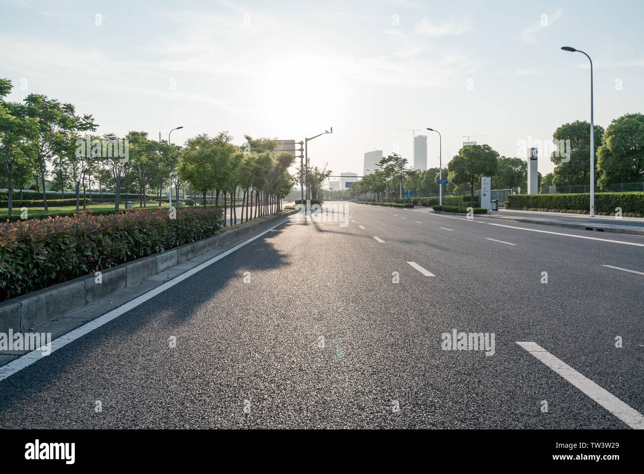 City Street View Stock Photo - Alamy