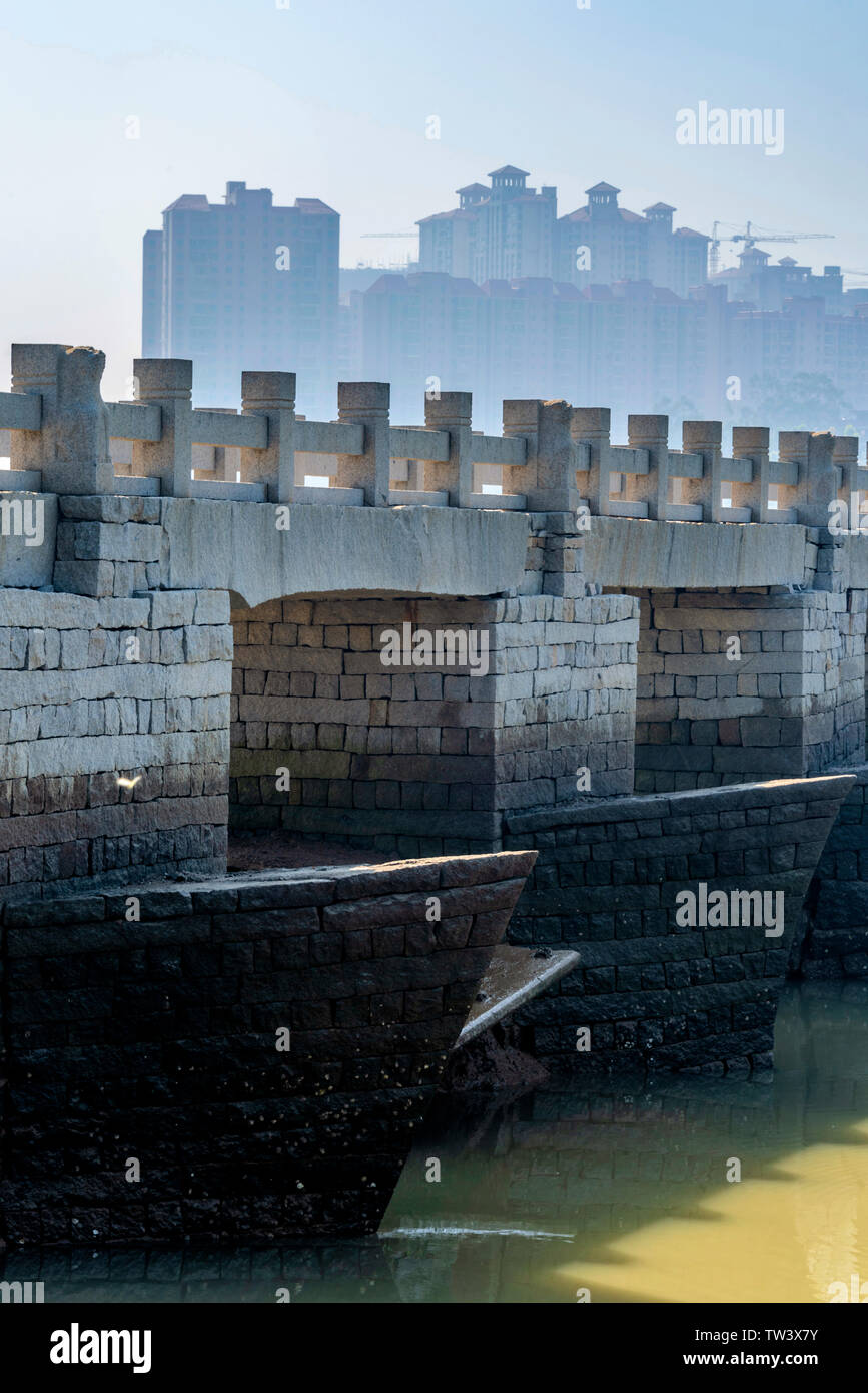 Luoyang Bridge, Quanzhou, Fujian Stock Photo - Alamy