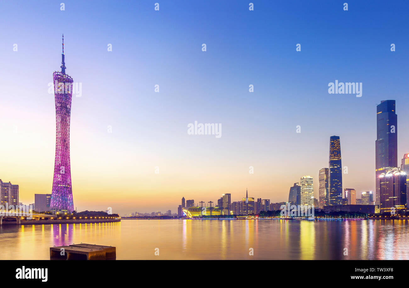 Guangzhou city architecture hi-res stock photography and images - Alamy