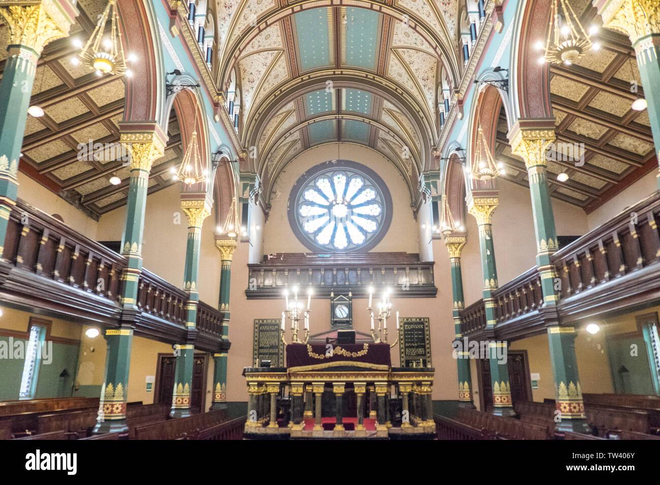 Princess Road, Synagogue,interior,Jewish,historical,building,Toxteth ...