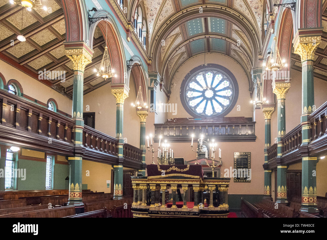 Princess Road, Synagogue,interior,Jewish,historical,building,Toxteth ...