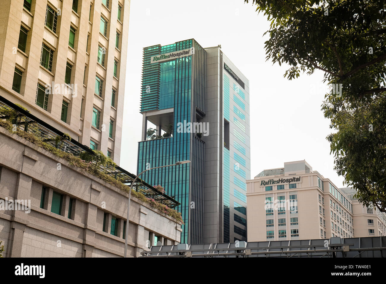Raffles hospital hi-res stock photography and images - Alamy