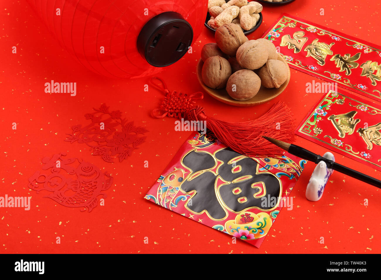 Traditional Chinese Spring Festival Stock Photo - Alamy