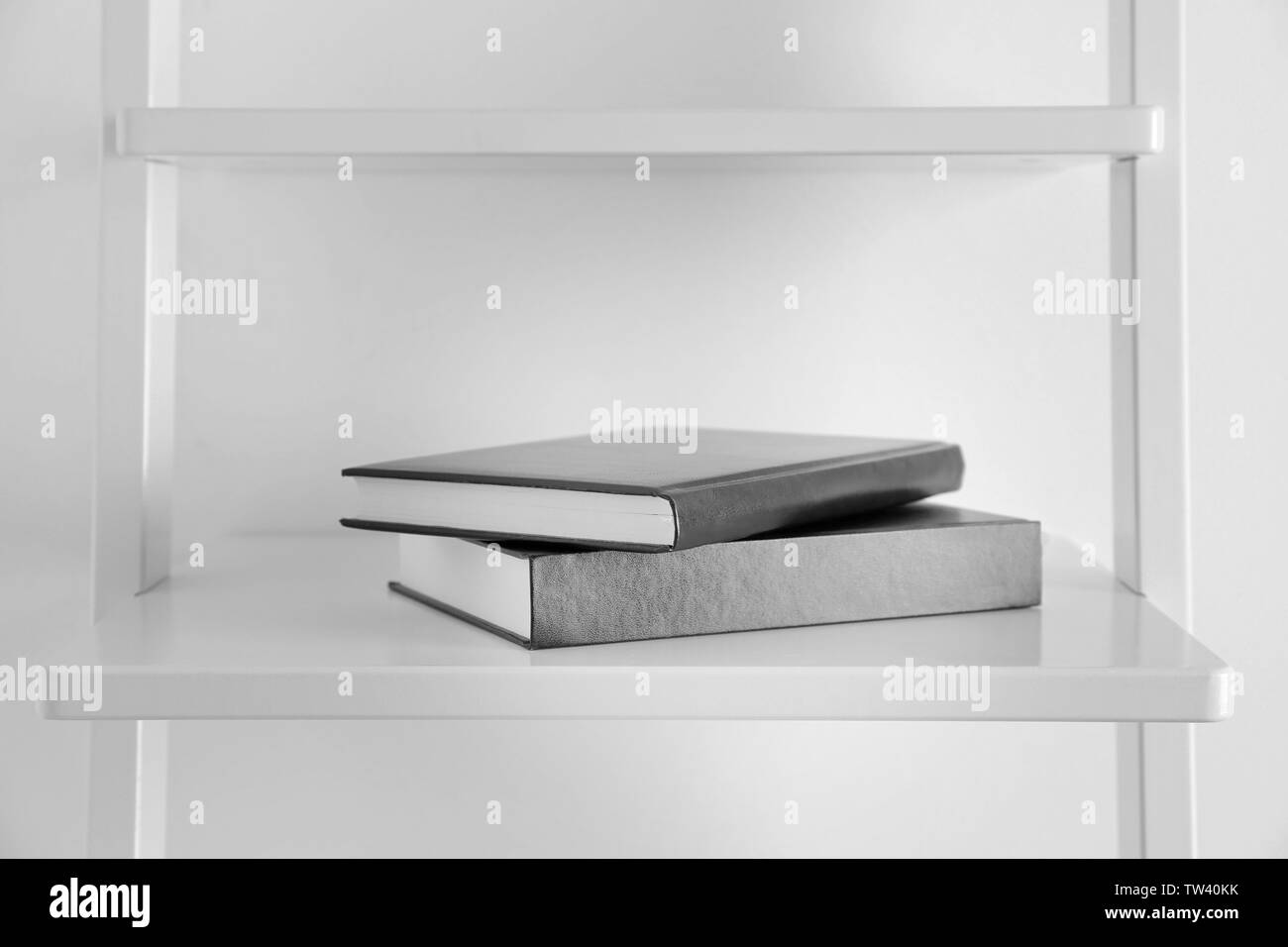 Sample books Black and White Stock Photos & Images - Alamy