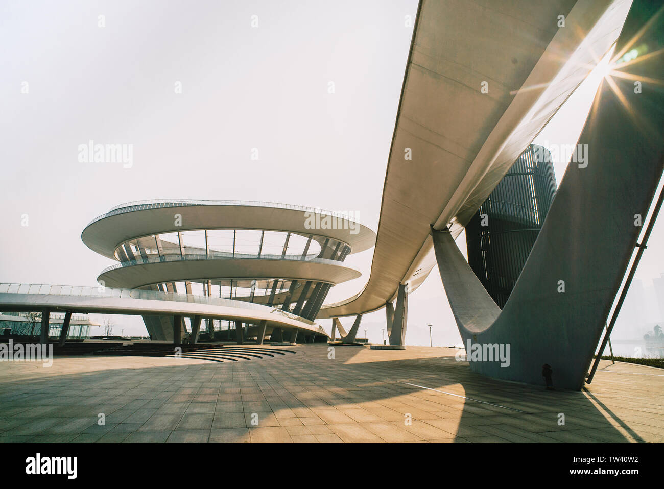 The lines in the architecture Stock Photo - Alamy