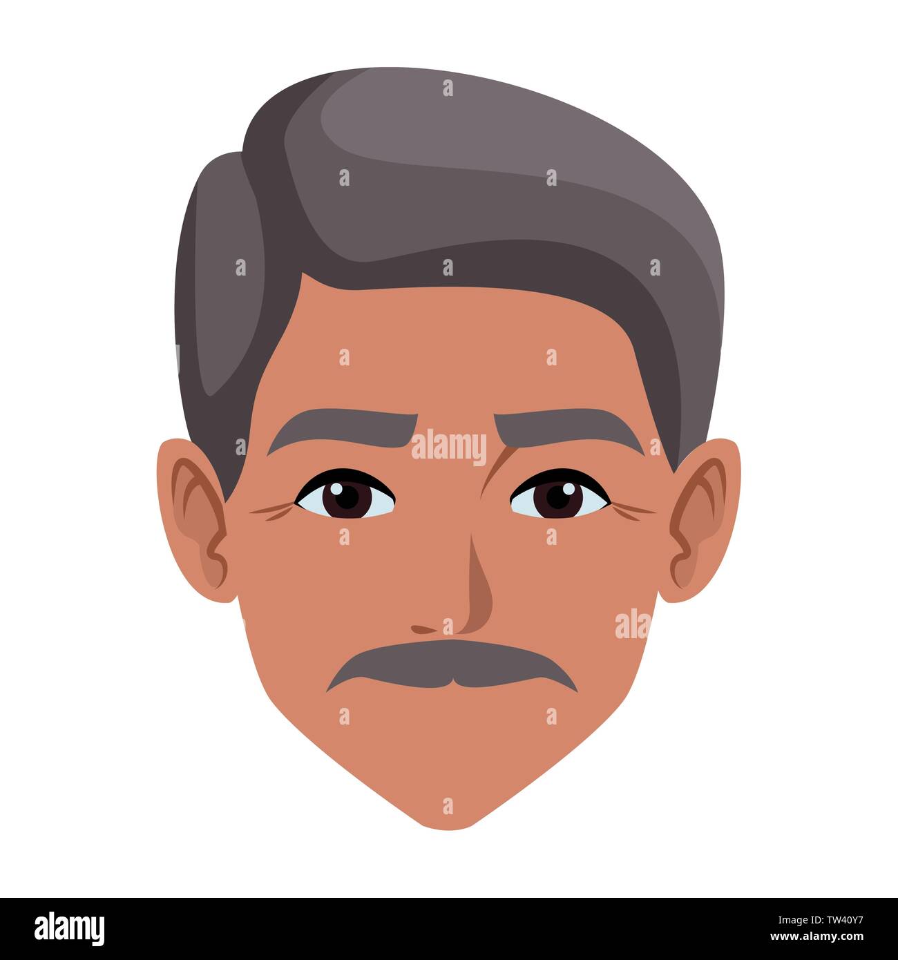 indian man face avatar cartoon Stock Vector Image & Art - Alamy