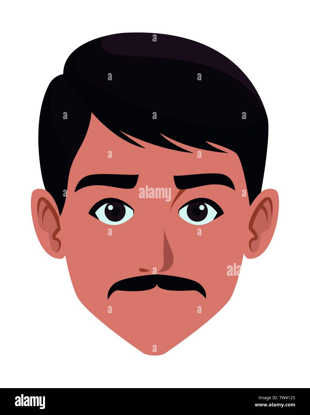 indian man face avatar cartoon Stock Vector Image & Art - Alamy