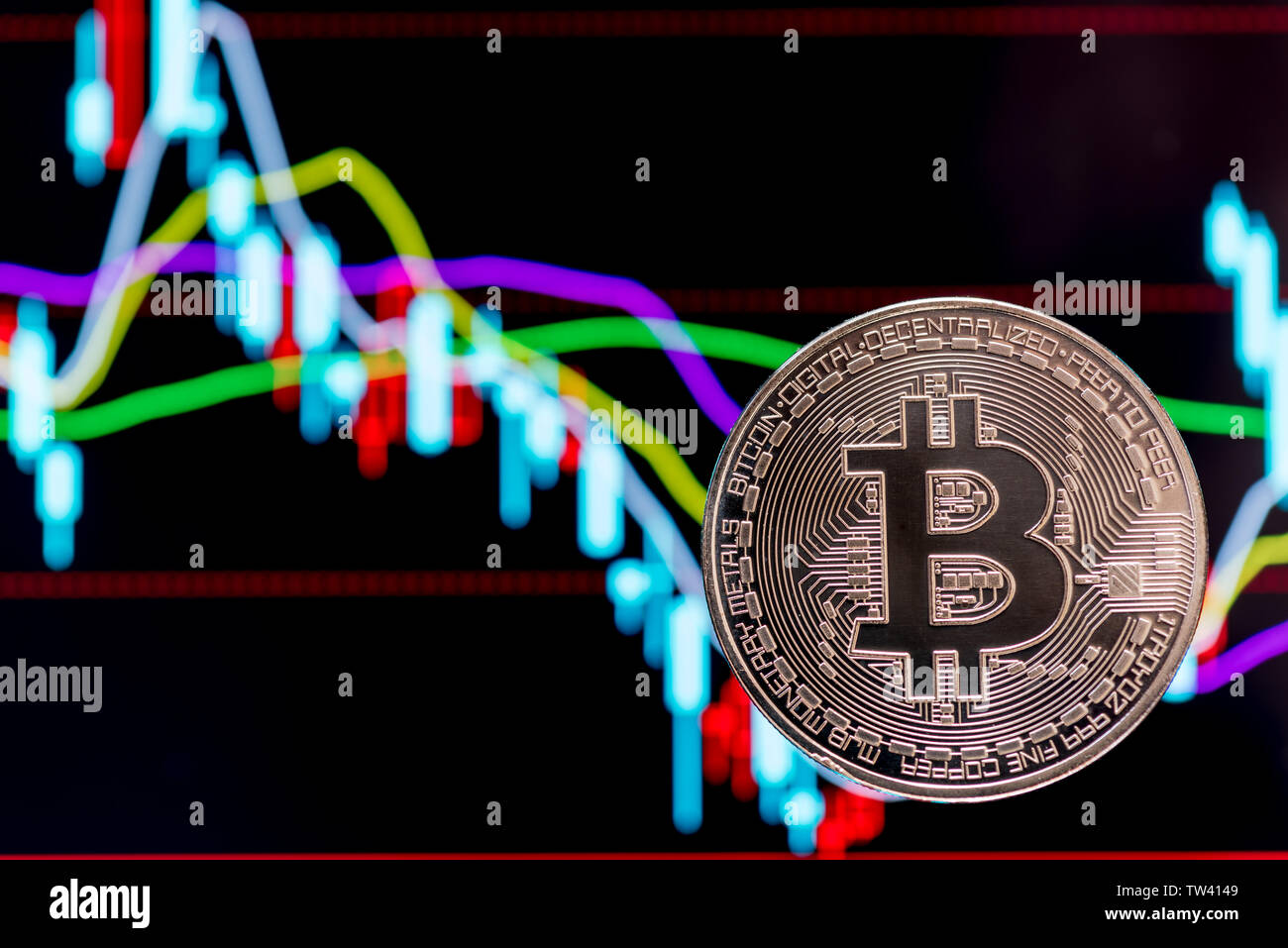 Bitcoin electronic payment Stock Photo - Alamy
