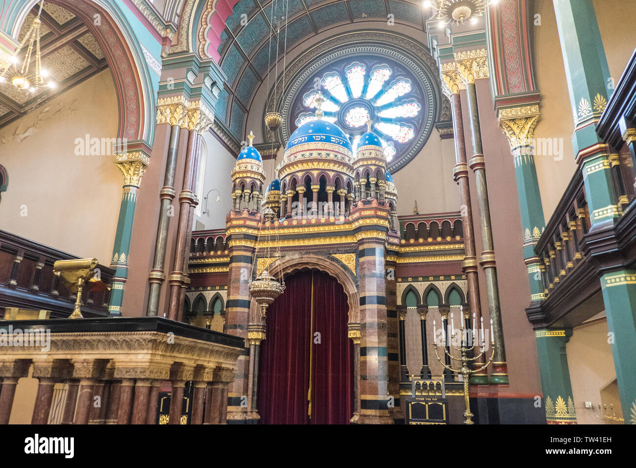 Princess Road, Synagogue,interior,Jewish,historical,building,Toxteth ...
