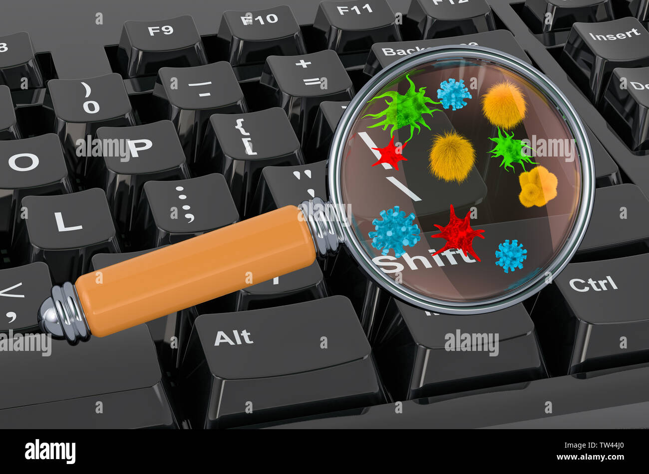 Keyboard germ hi-res stock photography and images - Alamy