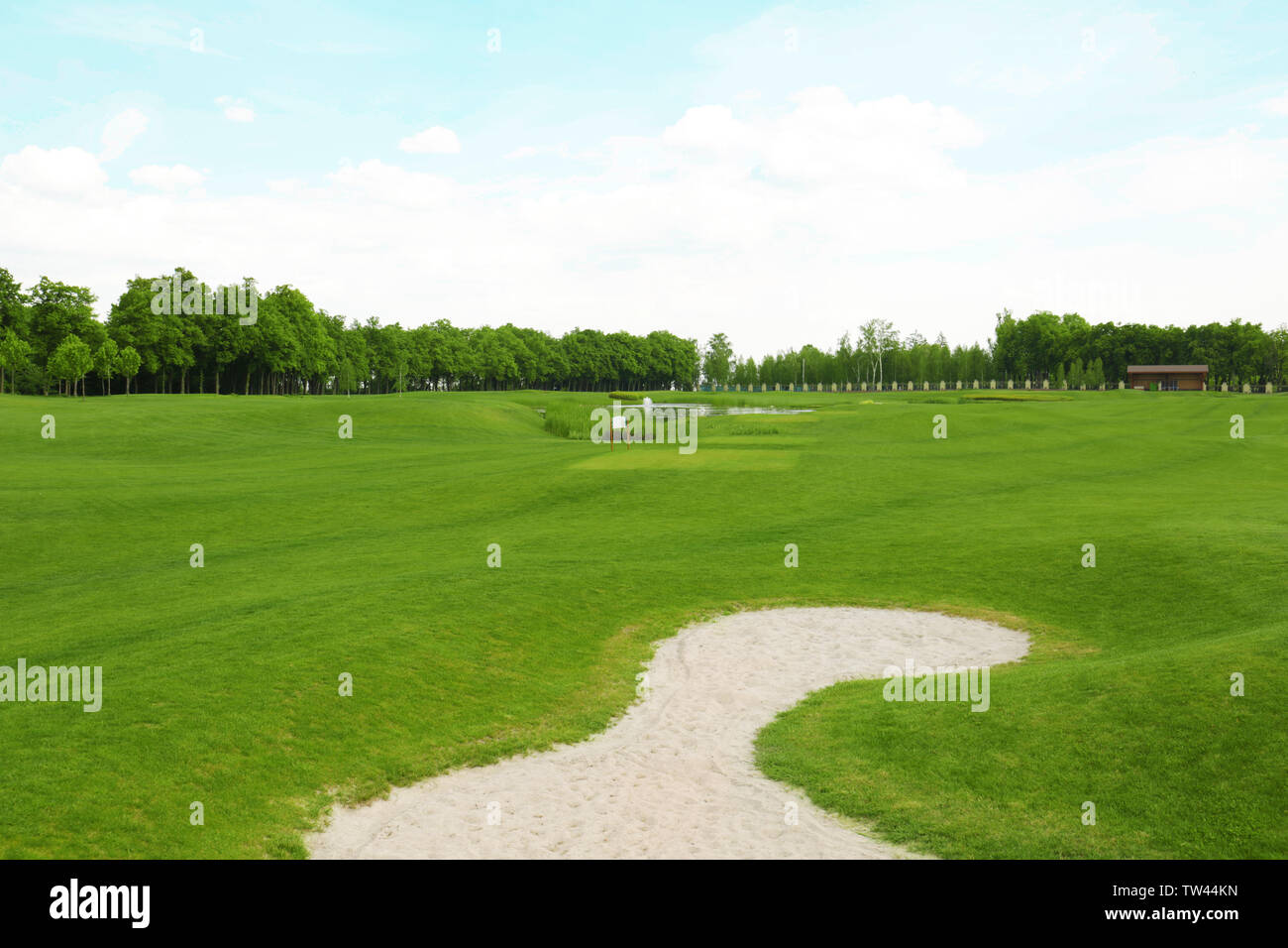 Big sky golf course hi-res stock photography and images - Alamy