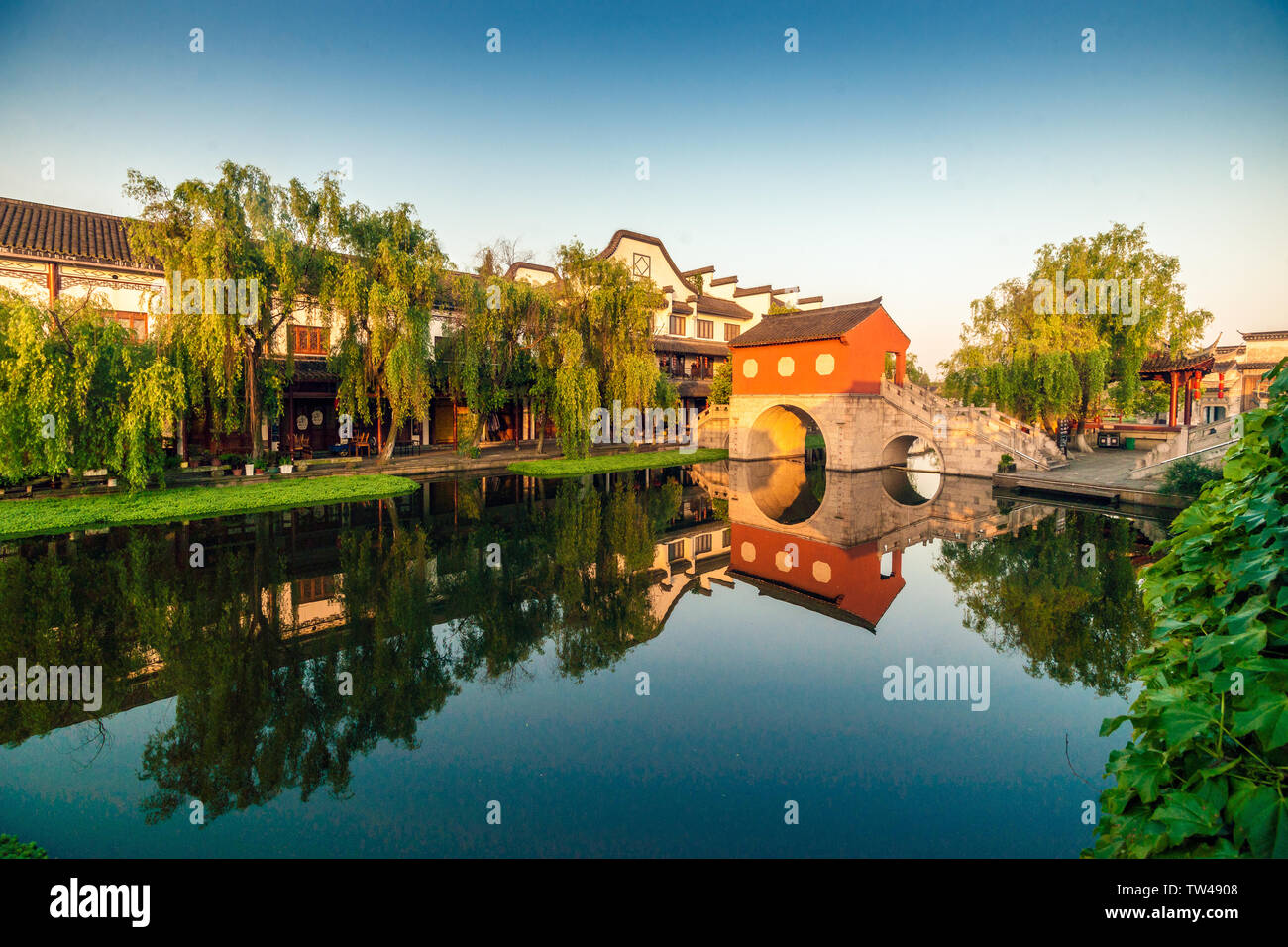 Anchang Ancient Town Stock Photo - Alamy