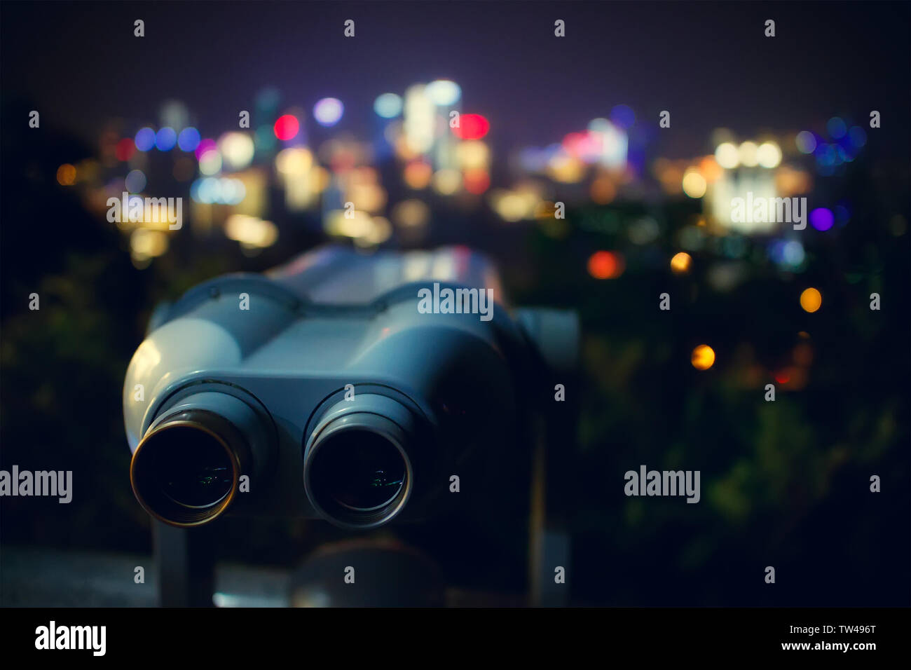 A tree viewing platform in Nanshan, Chongqing Stock Photo - Alamy