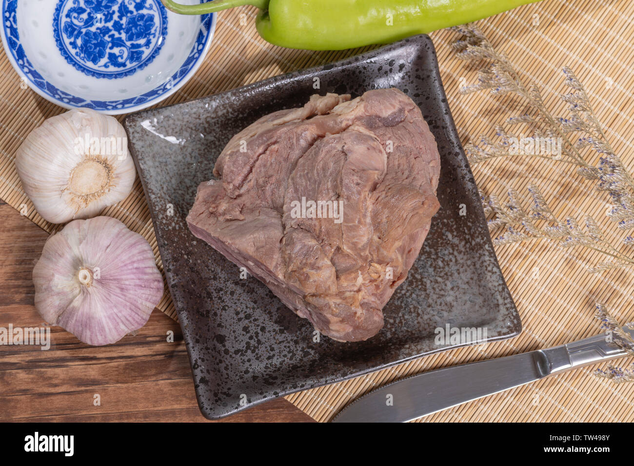 soy sauce beef Stock Photo - Alamy