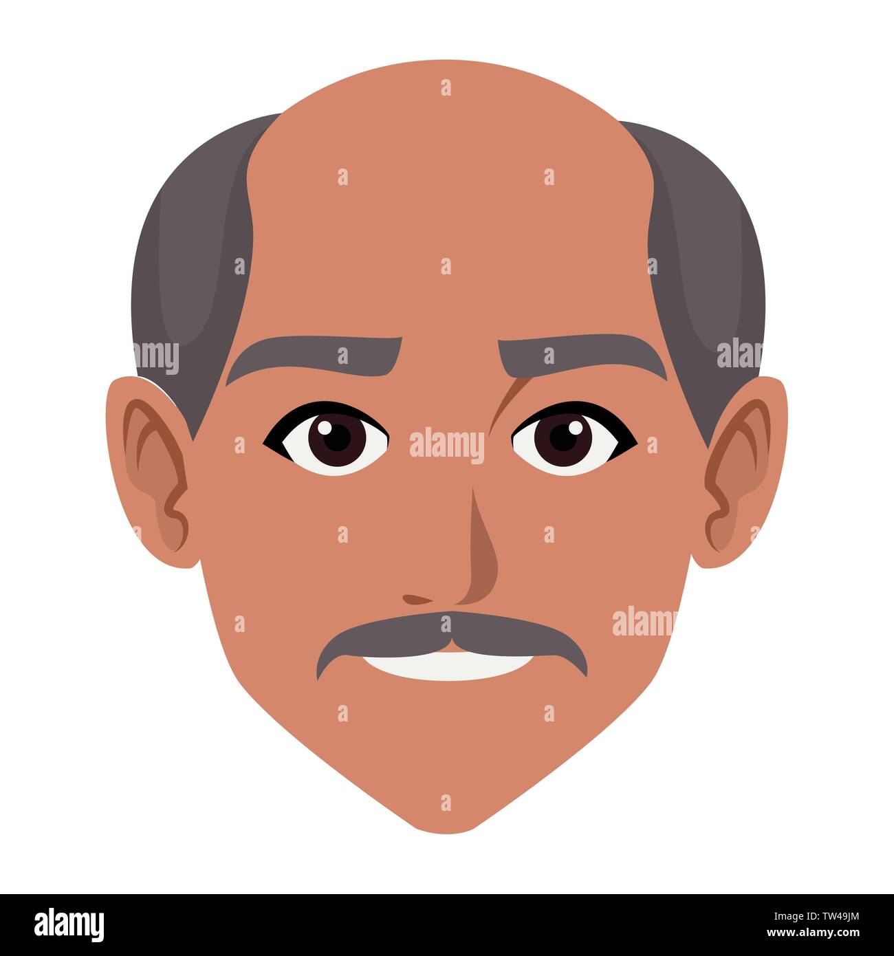 indian man face avatar cartoon Stock Vector Image & Art - Alamy