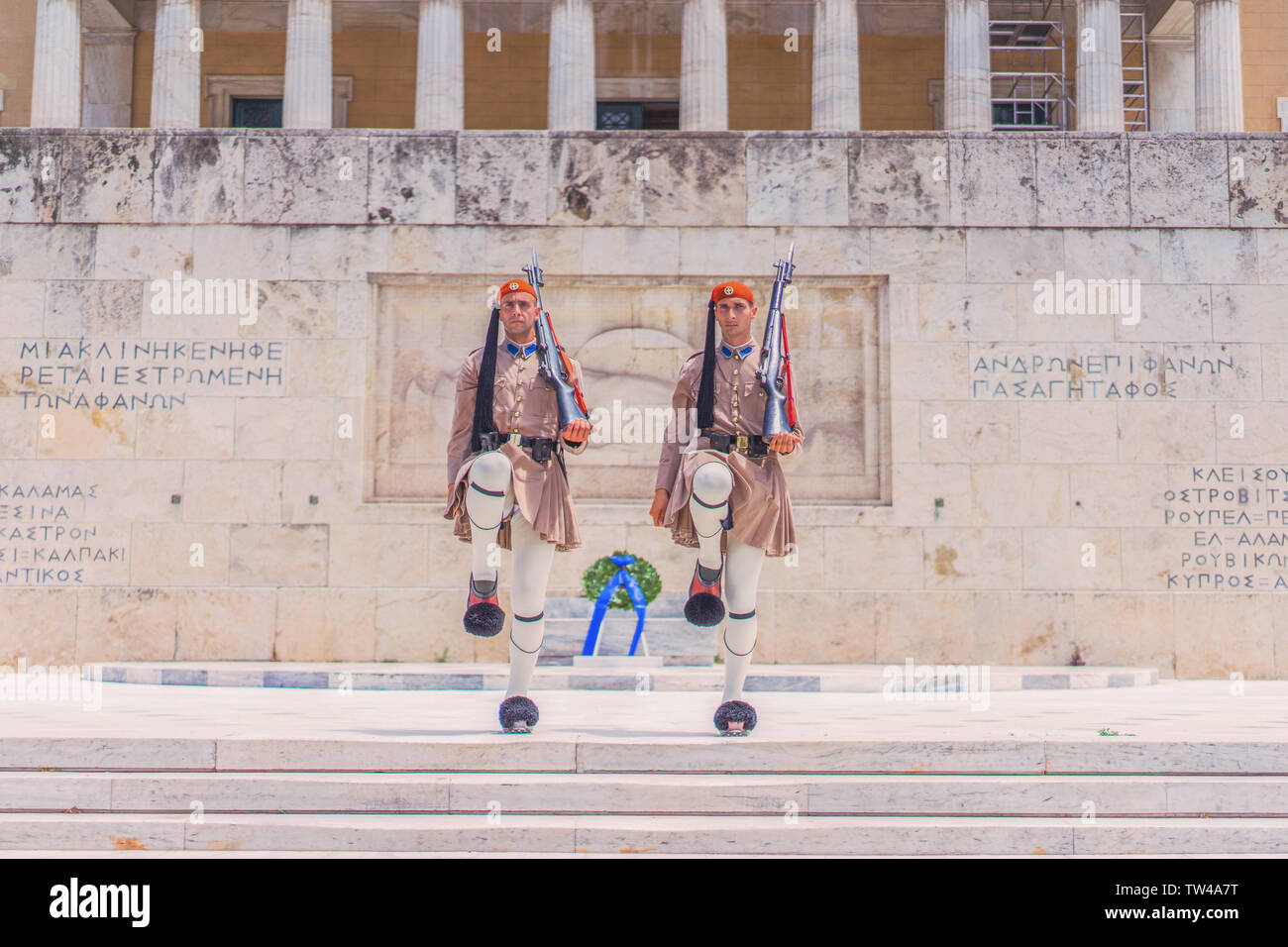 Athens constitution square hi-res stock photography and images - Alamy