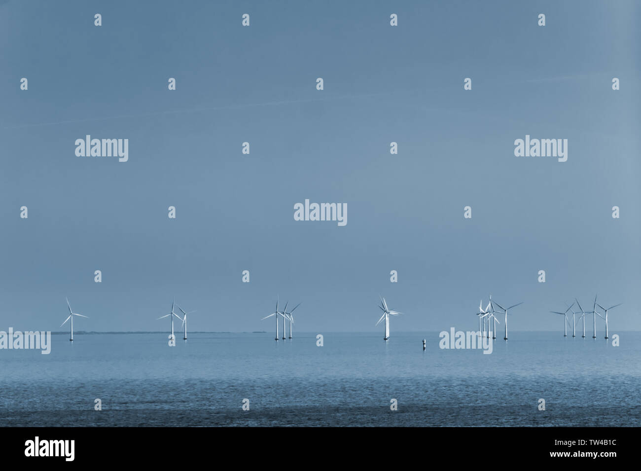 Copenhagen denmark large wind turbines hi-res stock photography and ...