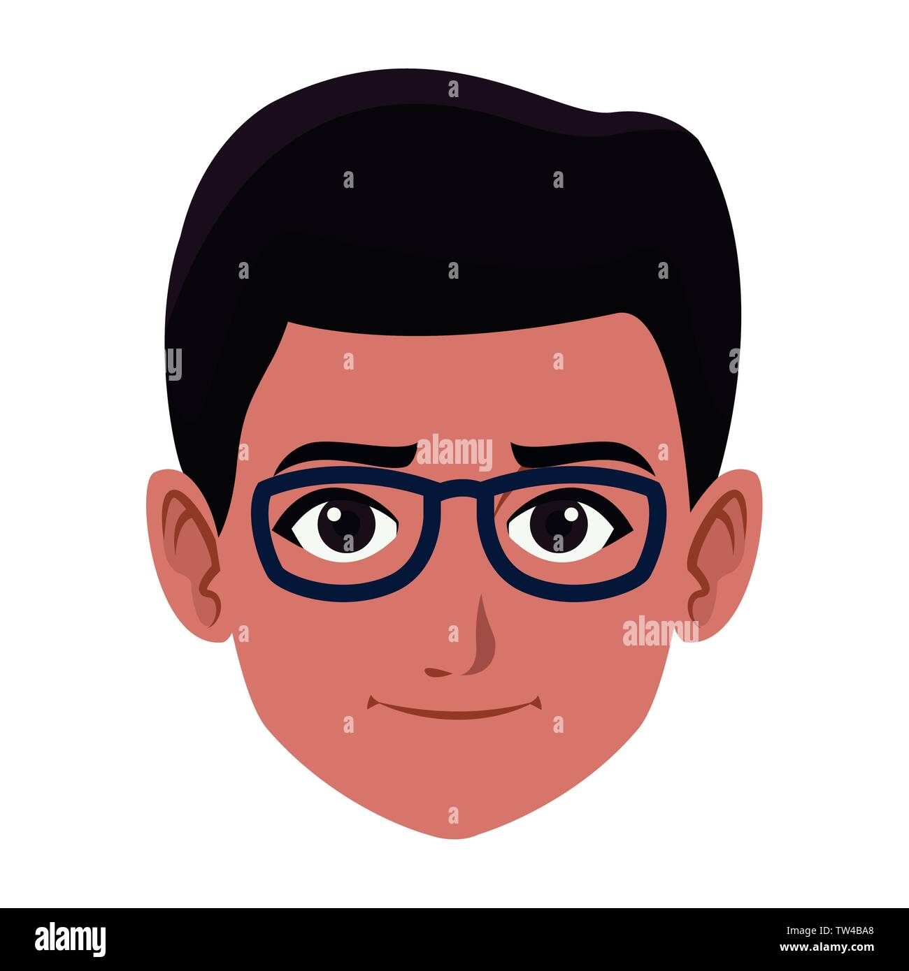 indian boy face avatar cartoon Stock Vector Image & Art - Alamy