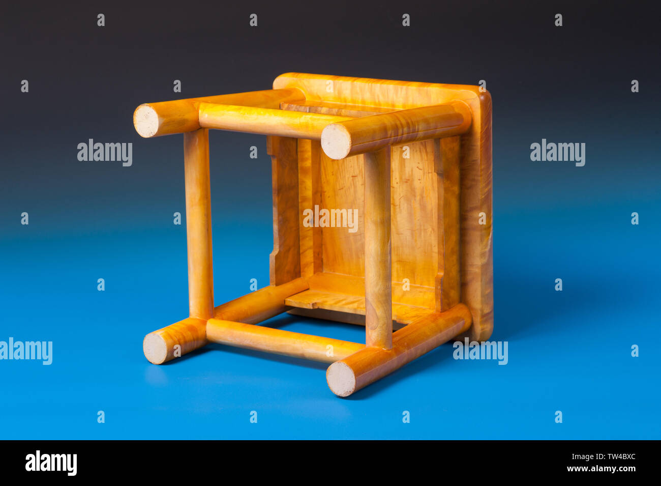 Stools on benches hi-res stock photography and images - Alamy
