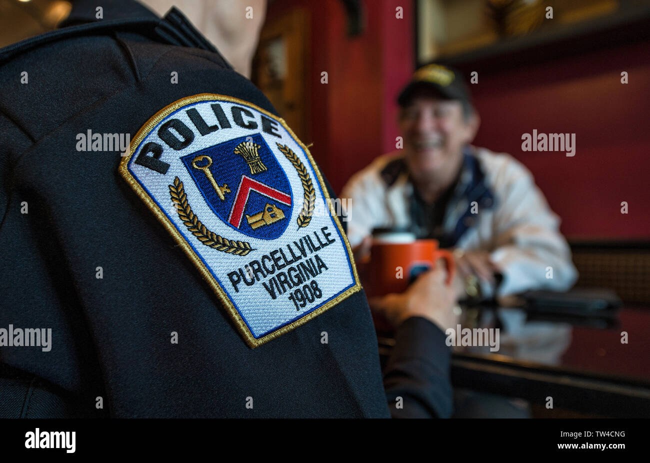 Purcellville policemen hi-res stock photography and images - Alamy
