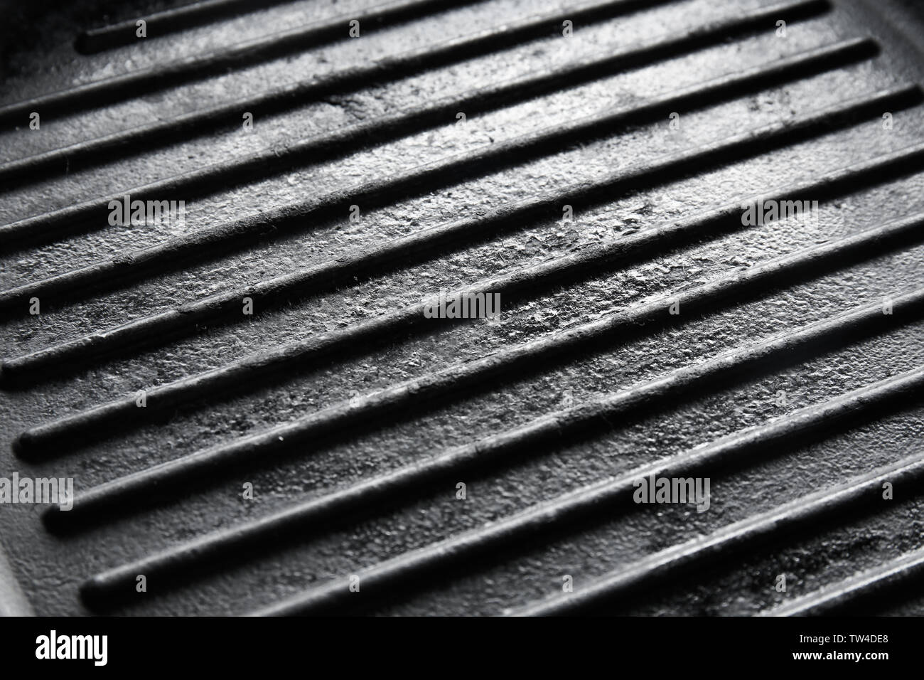 Ribbed cast iron textured surface, closeup Stock Photo - Alamy