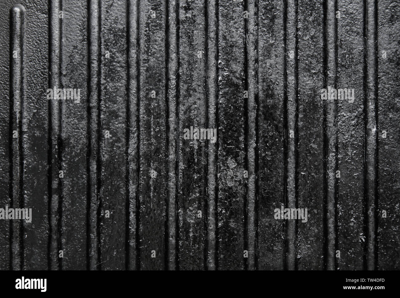 Ribbed cast iron textured surface, closeup Stock Photo - Alamy