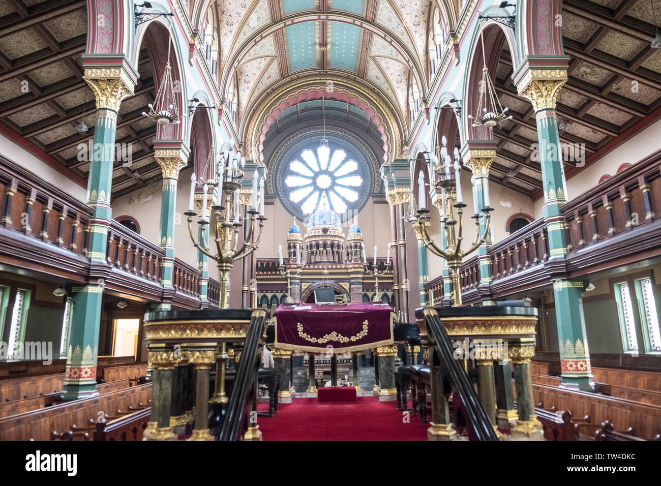 Princess Road, Synagogue,interior,Jewish,historical,building,Toxteth ...