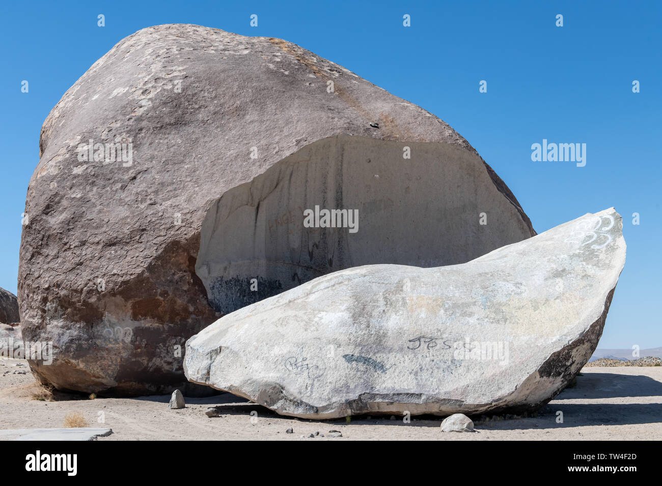 Giant Rock near Landers in Southern California was once a gathering ...
