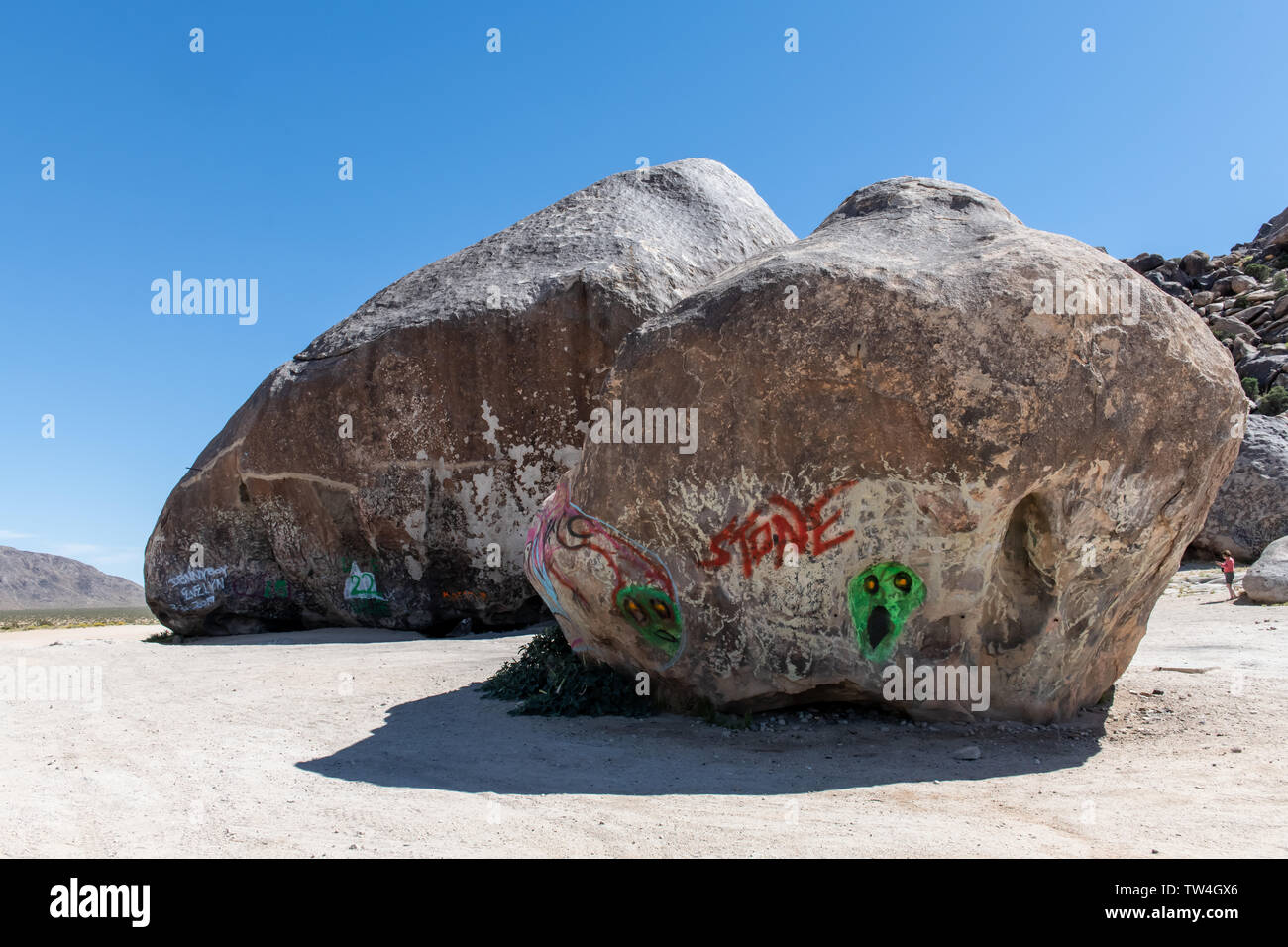 Rock field near Giant Rock was a gathering place for UFO believers in ...