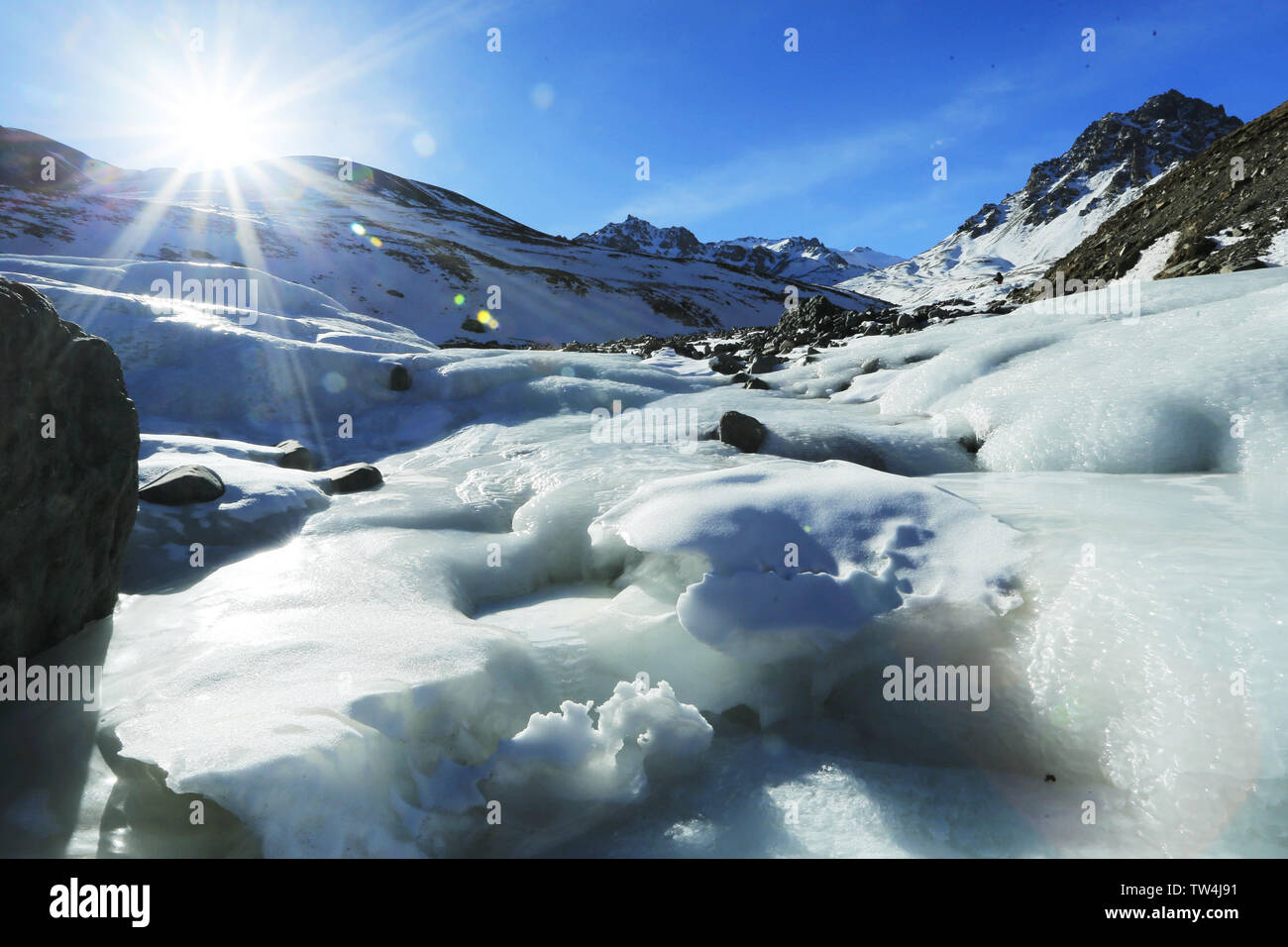 Photo of outdoor hiking through tourist scenery Stock Photo - Alamy