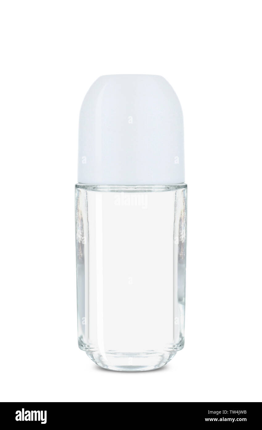 Deodorant on white background Stock Photo - Alamy
