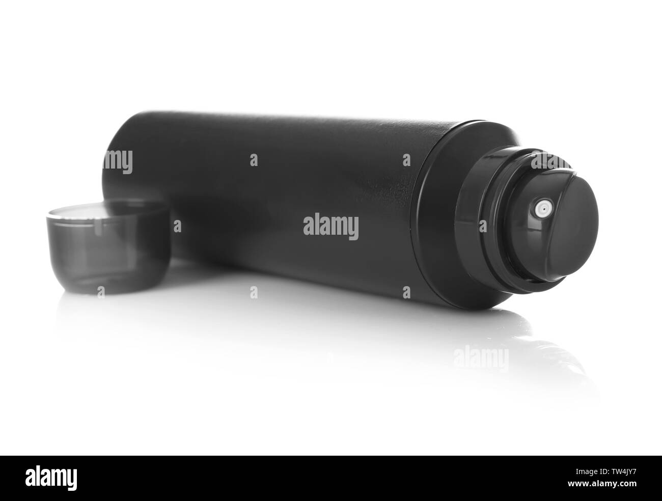 Deodorant on white background Stock Photo - Alamy