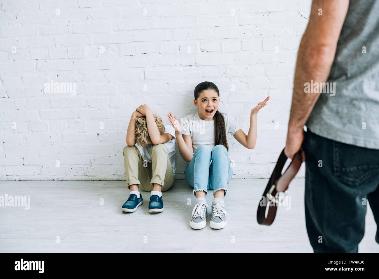 Abusive Father High Resolution Stock Photography and Images - Alamy