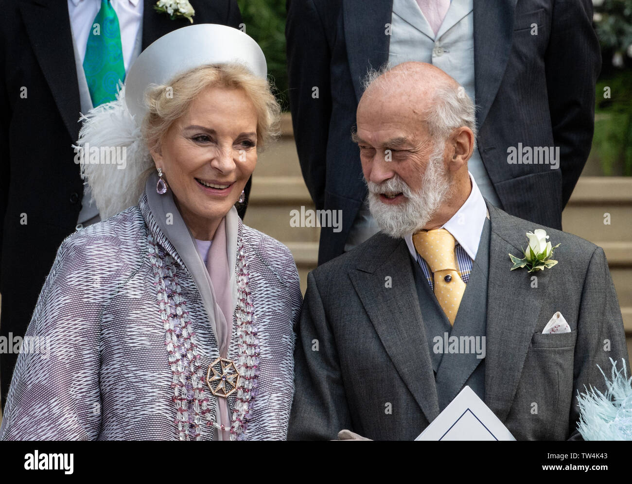 The wedding of Lady Gabriella Windsor and Thomas Kingston at St. George ...