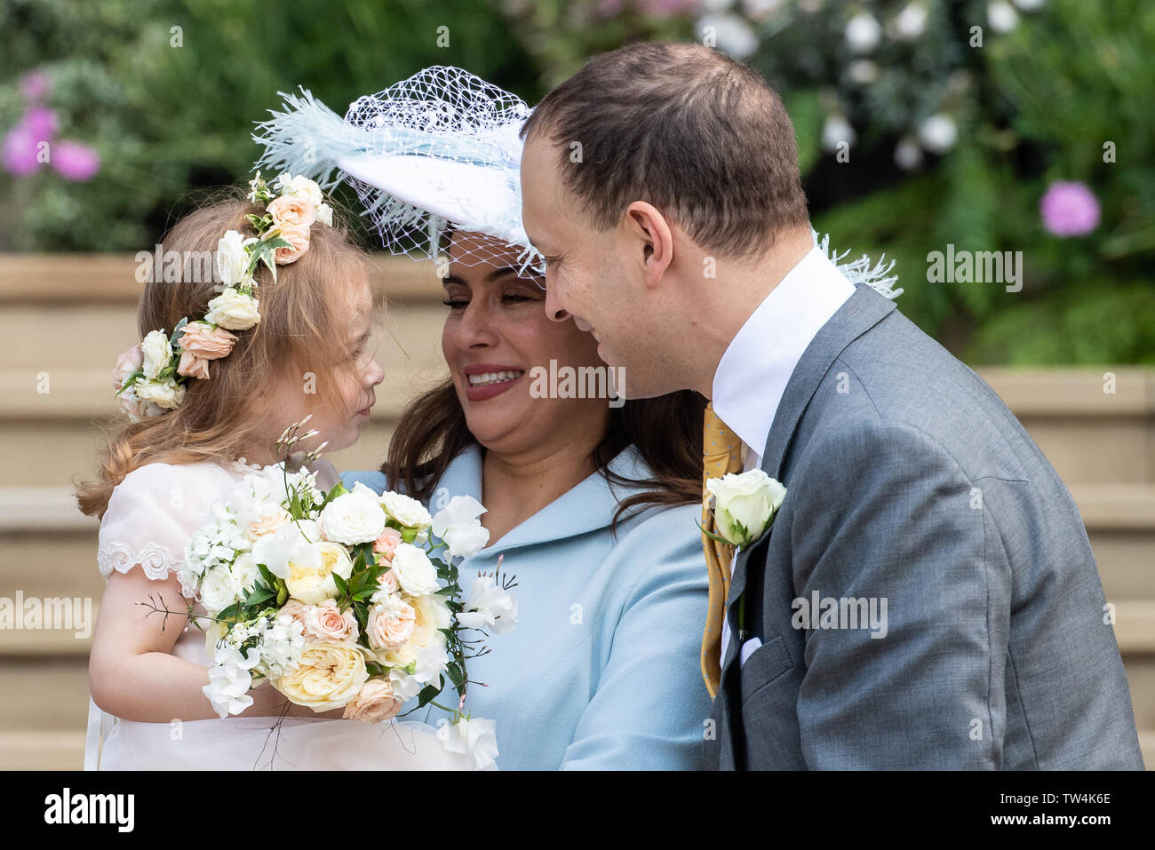 The wedding of Lady Gabriella Windsor and Thomas Kingston at St. George ...