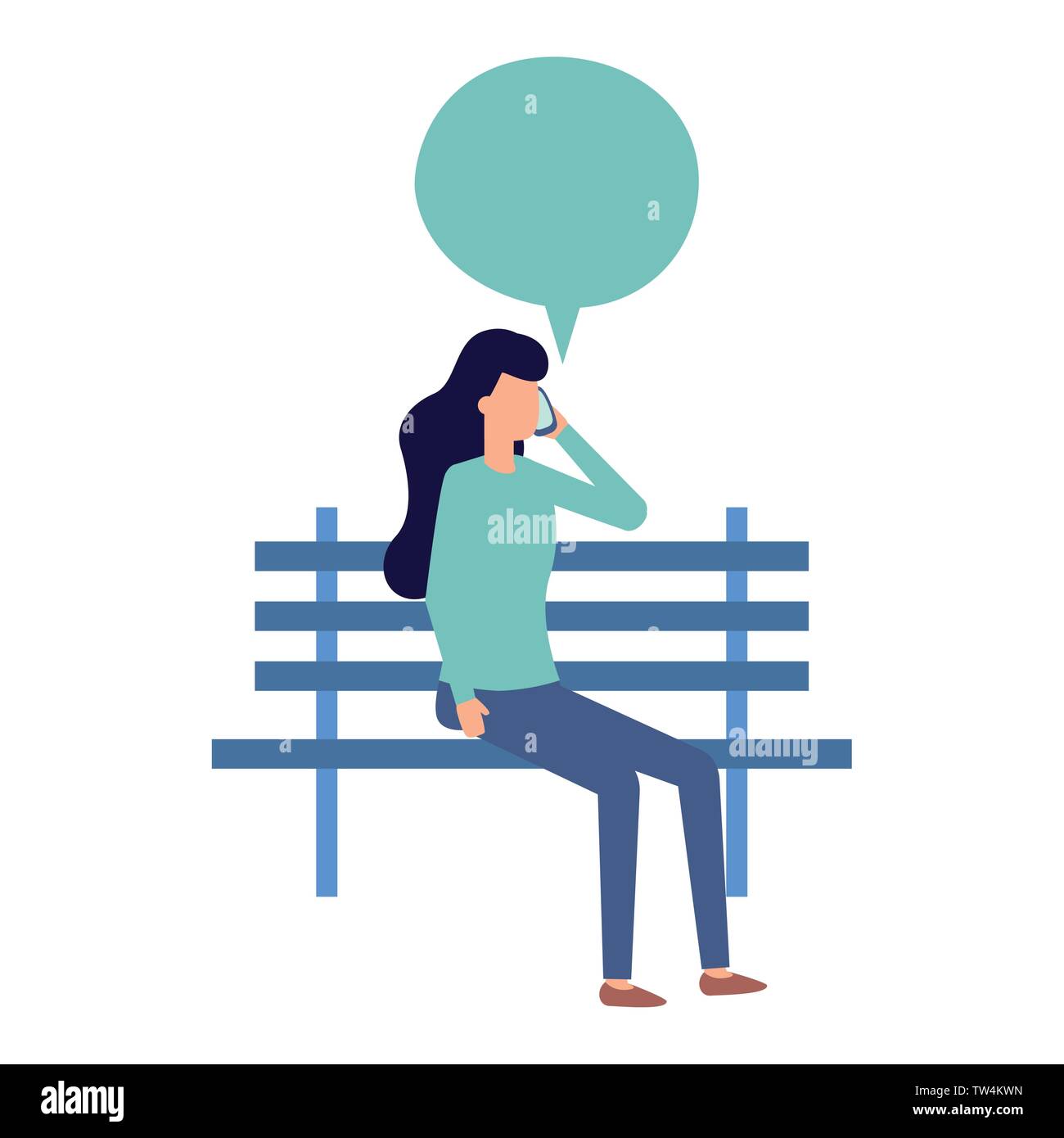 people talking bubble Stock Vector Image & Art - Alamy
