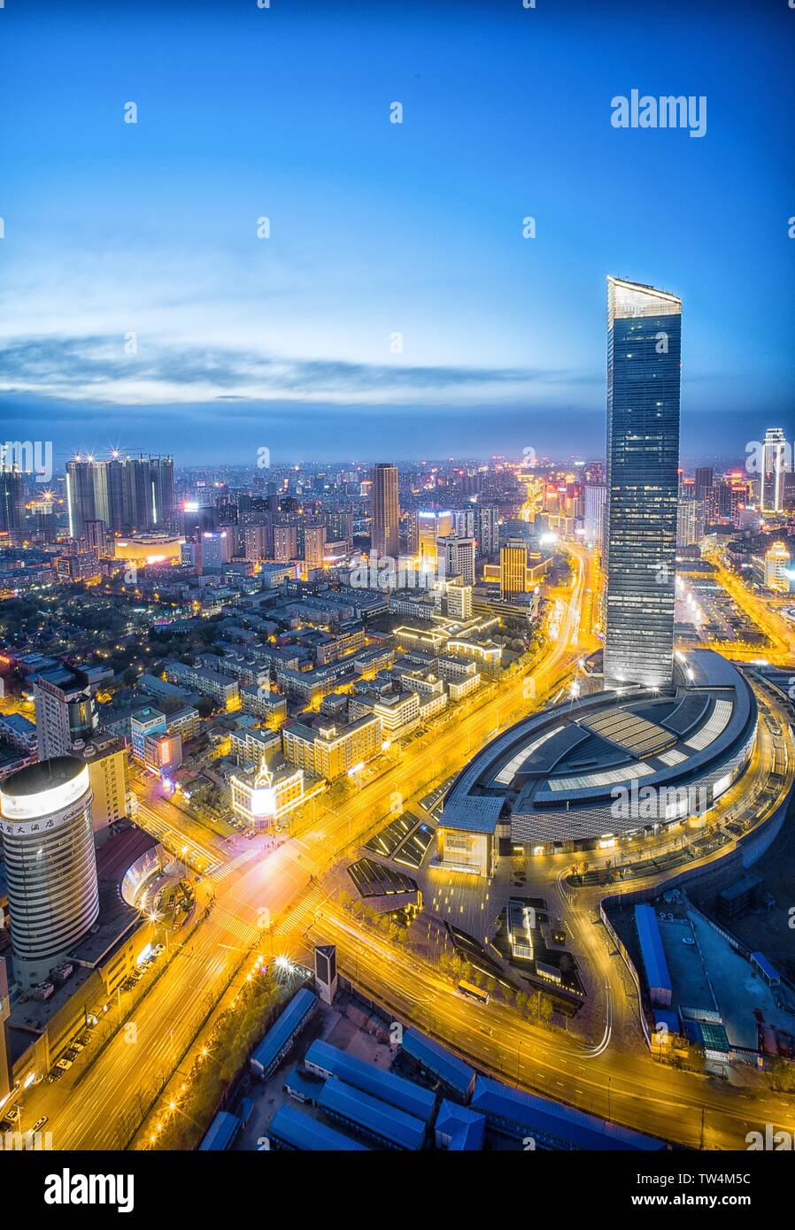 Shenyang City Architecture Scenery Stock Photo - Alamy