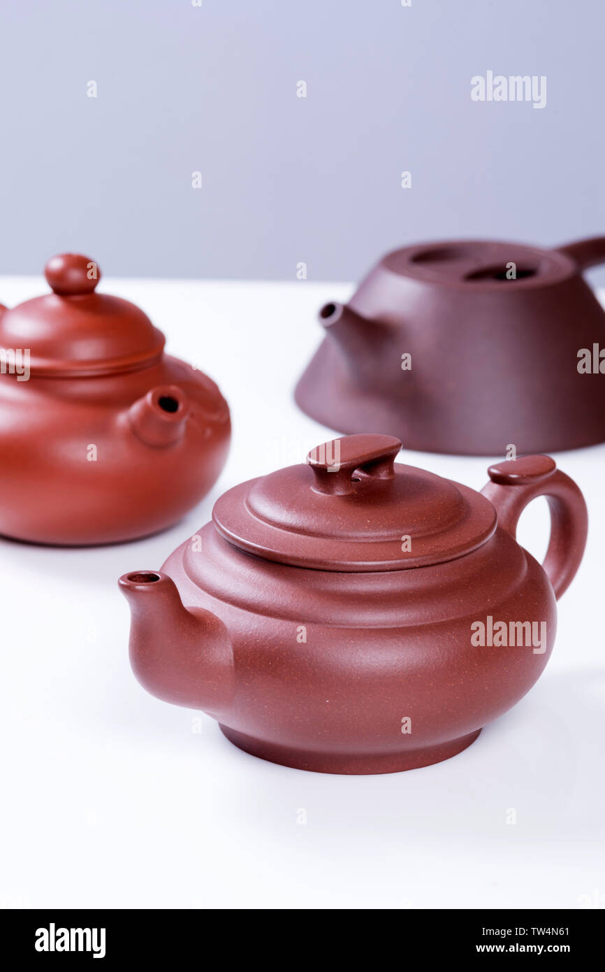 purple clay pot Stock Photo - Alamy