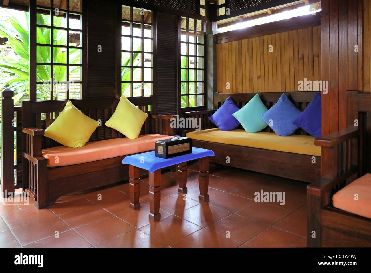 Asian hotel interior spa hi-res stock photography and images - Alamy