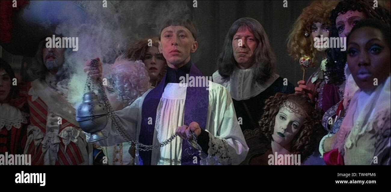 London.UK. Murray Melvin, Georgina Hale and John Woodvine in a scene in ...