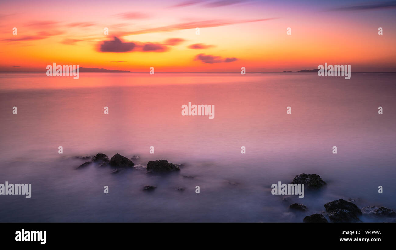 Corfu a beautiful sunset hi-res stock photography and images - Alamy