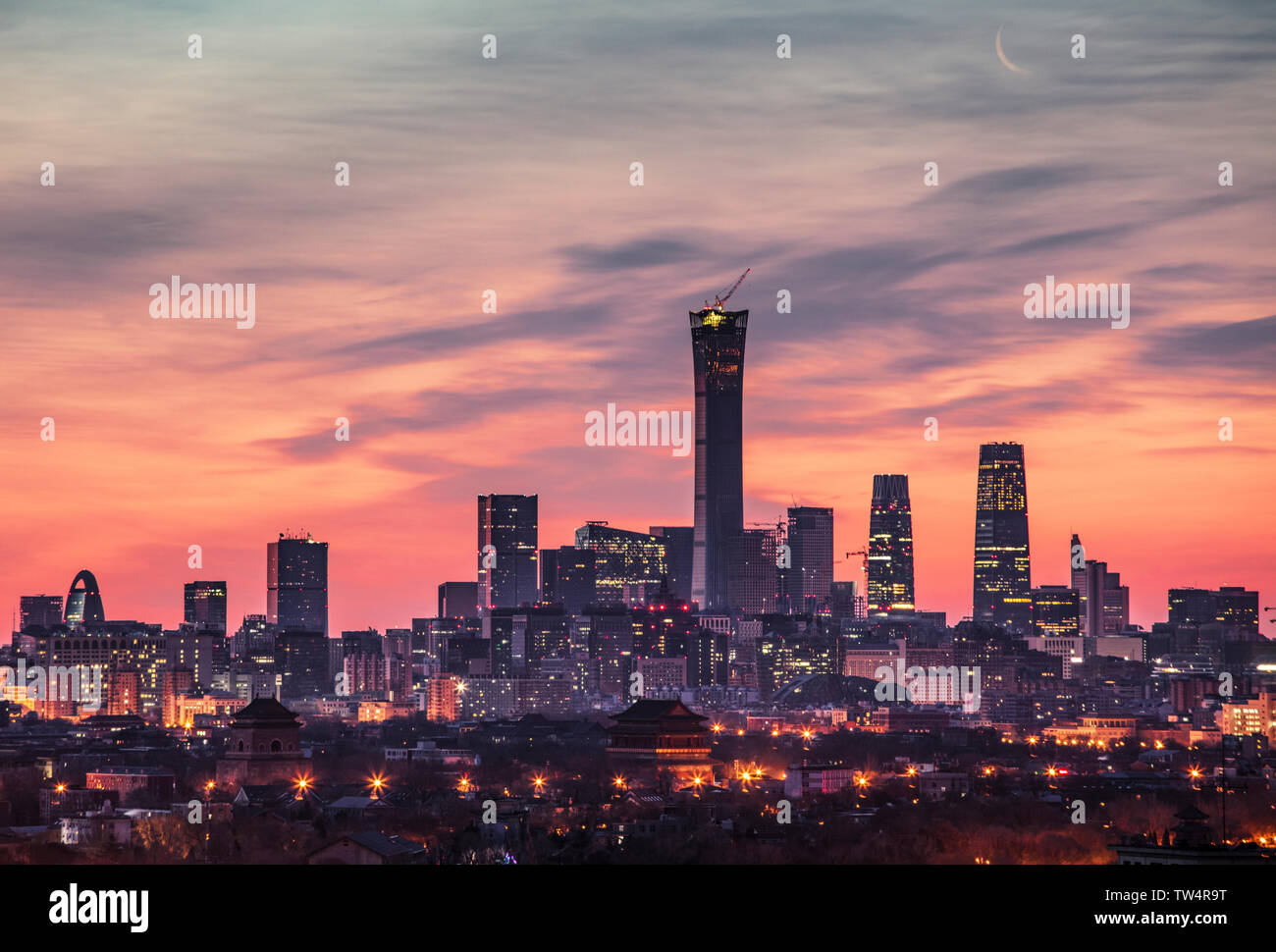 Beijing City Scenery Stock Photo - Alamy